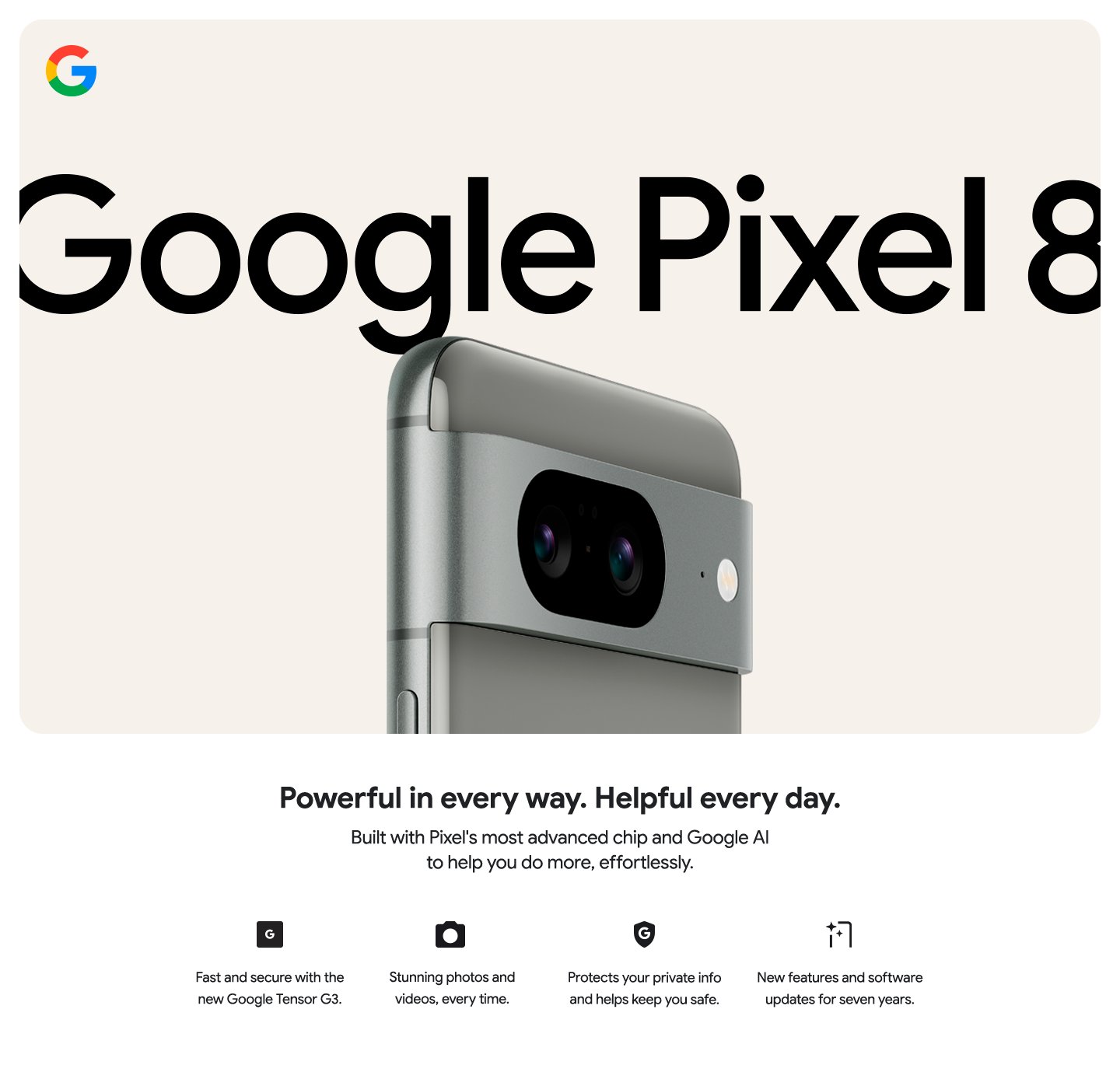 Google Pixel 8 y Pixel 8 Pro: se filtran sus características y precios