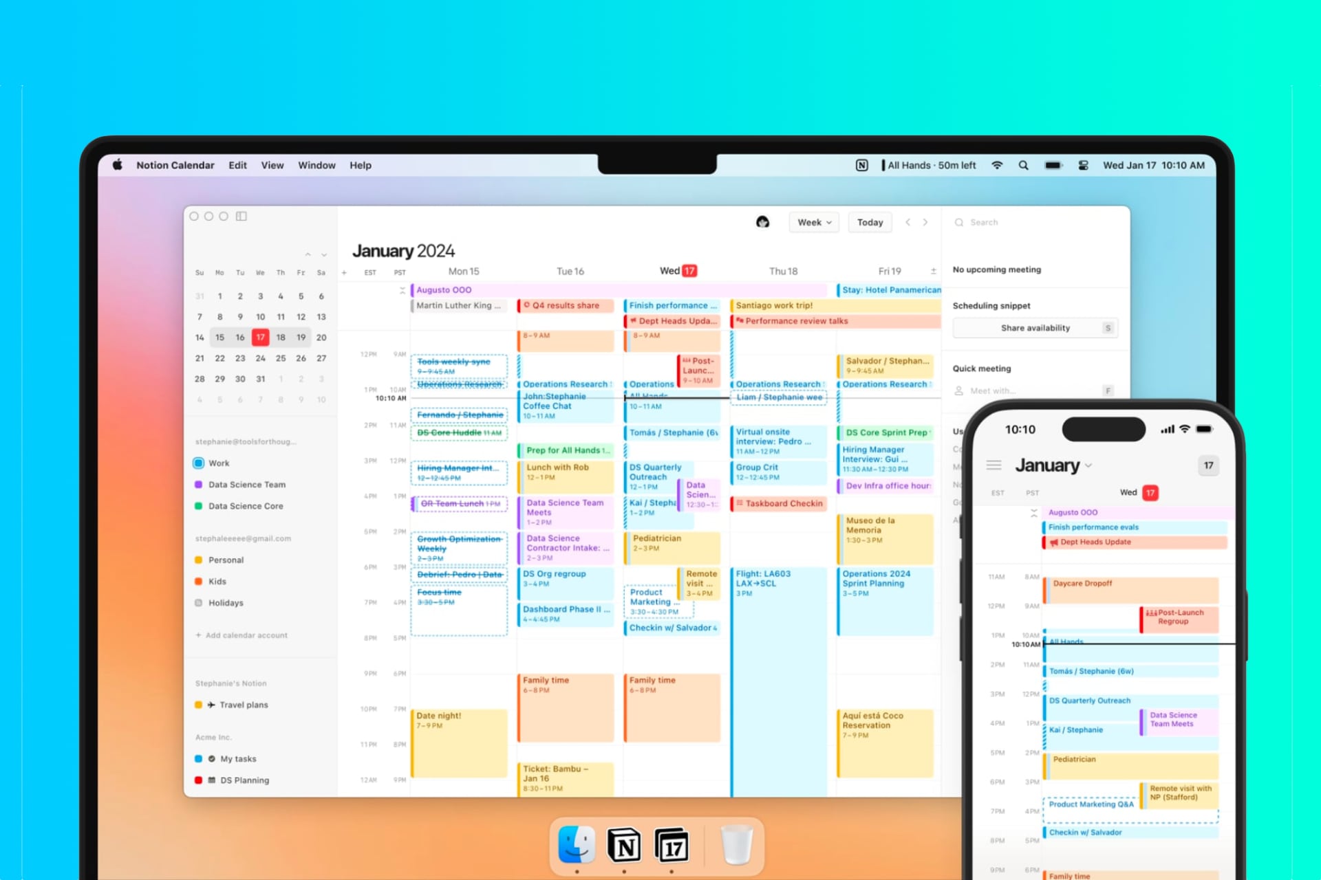 Notion Calendar O Google Calendar Diferencias Y Cu l Es Mejor