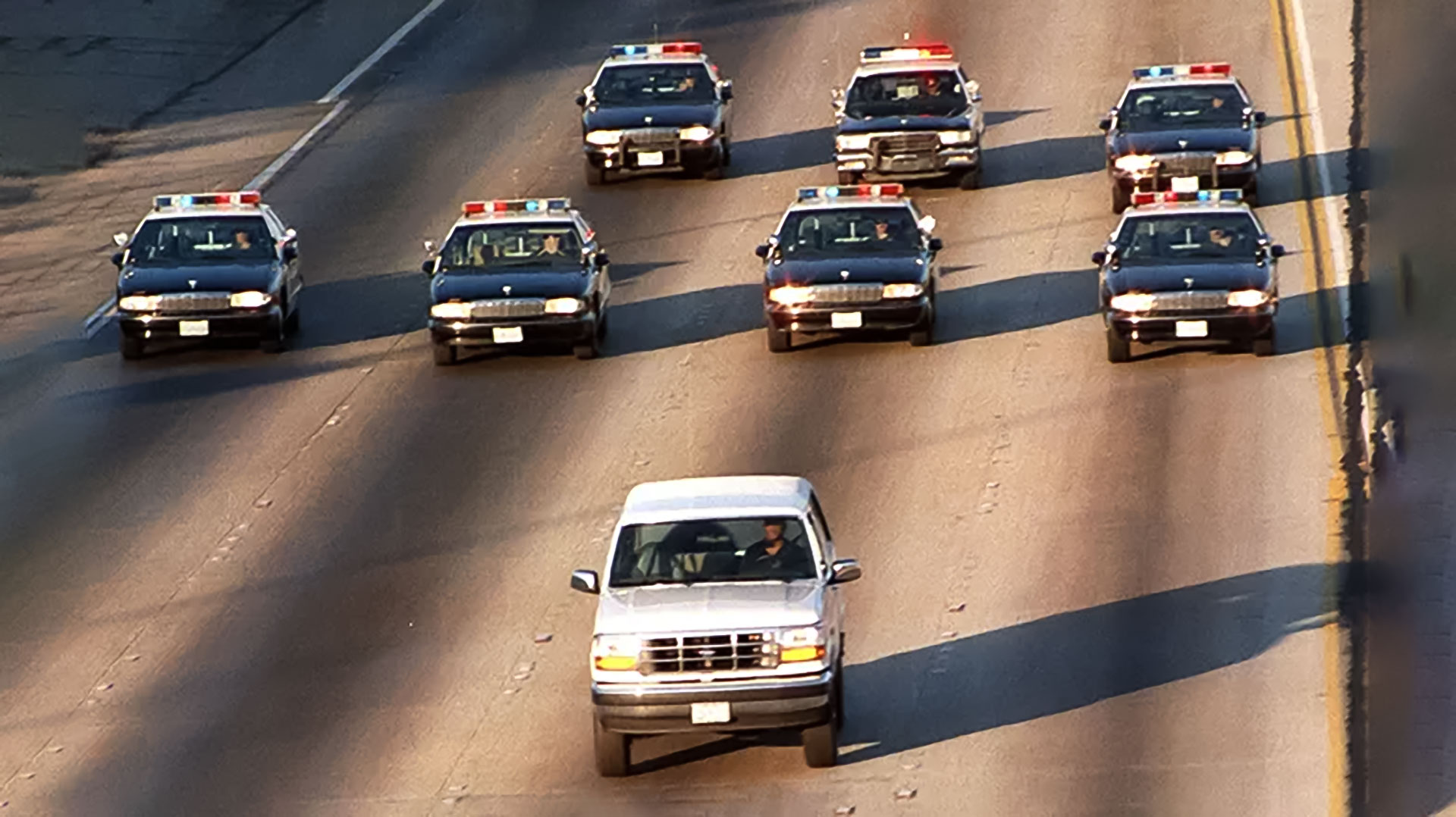 O.J. Simpson: el espectacular video de la persecución policial