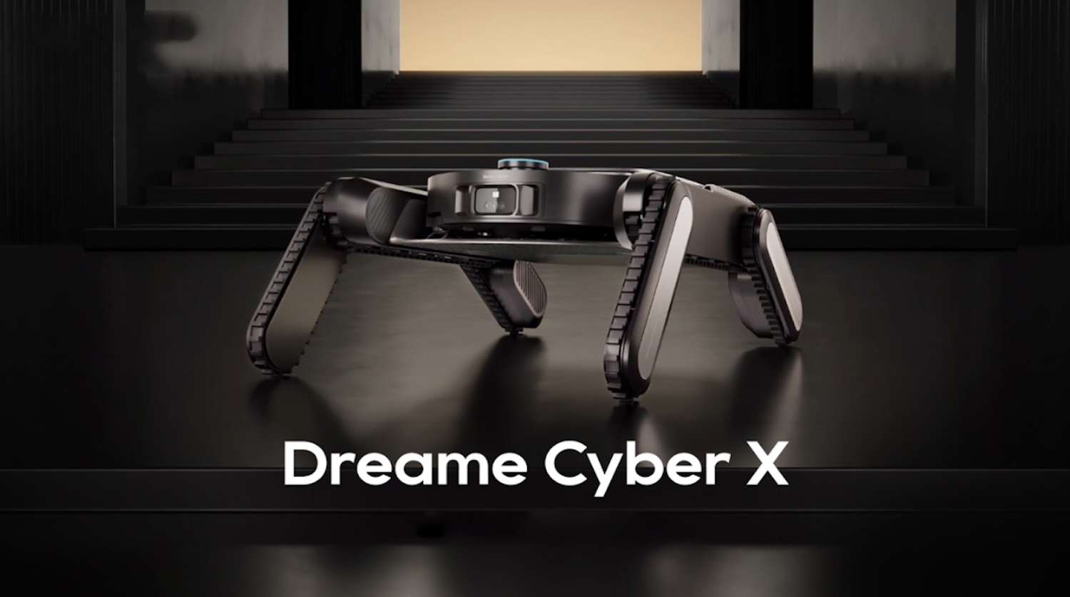 Cyber X, el robot aspirador de Dreame que sube escaleras a cuatro patas