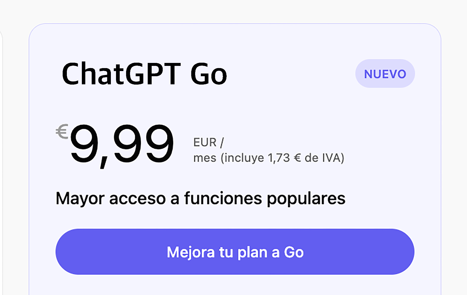 ¿Qué es ChatGPT Go? Precio, características y diferencias