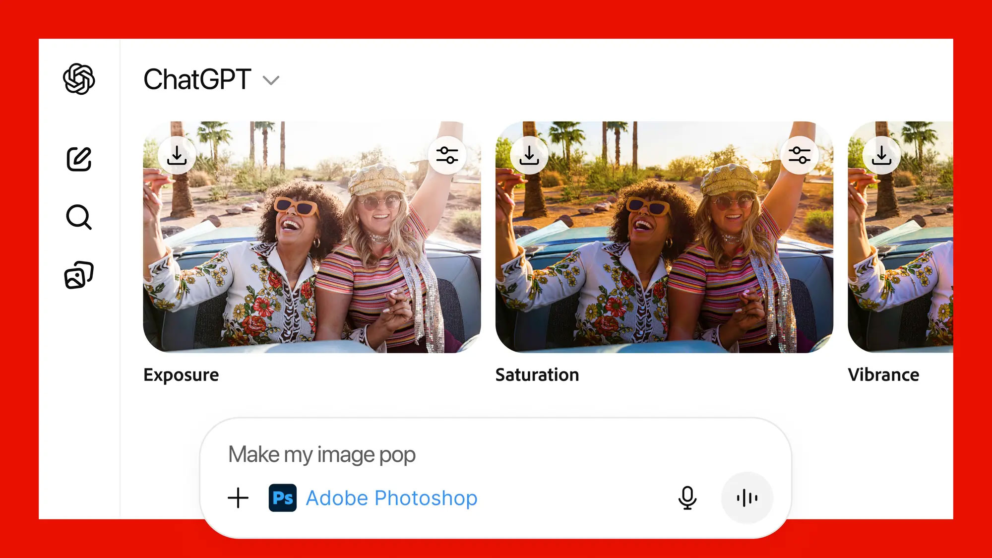 Adobe integra Photoshop y Acrobat gratis en ChatGPT
